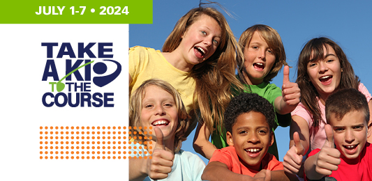 Marketing Materials - Take A Kid To The Course